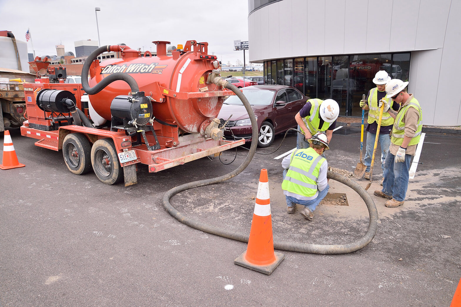 Unpredictable Urban Terrain Tamed by ADB Companies - Ditch Witch