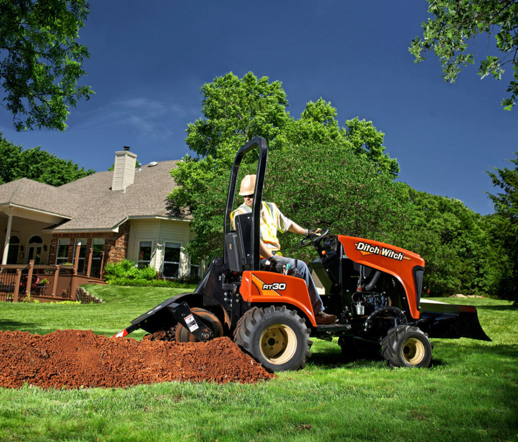 Ditch Witch RT30 ride-on trencher released - Ditch Witch