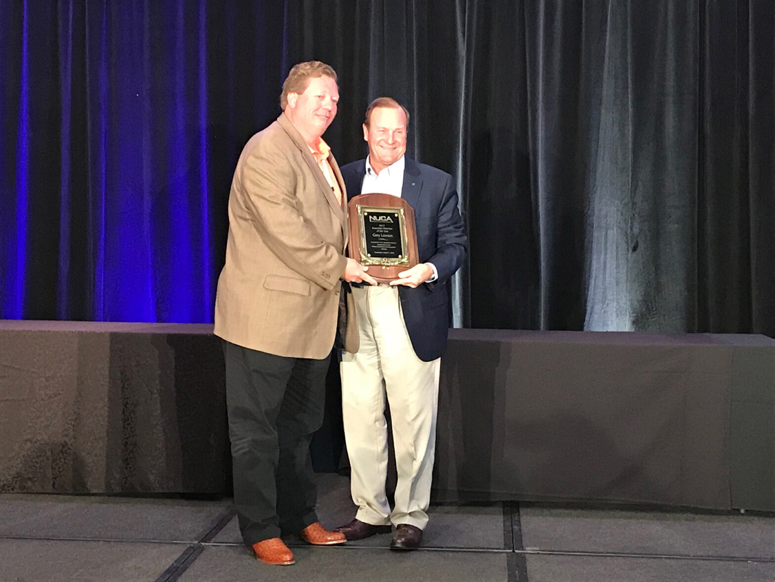 NUCA names Gary Lawson of Ditch Witch as 2017 Associate Member of the Year - Ditch Witch