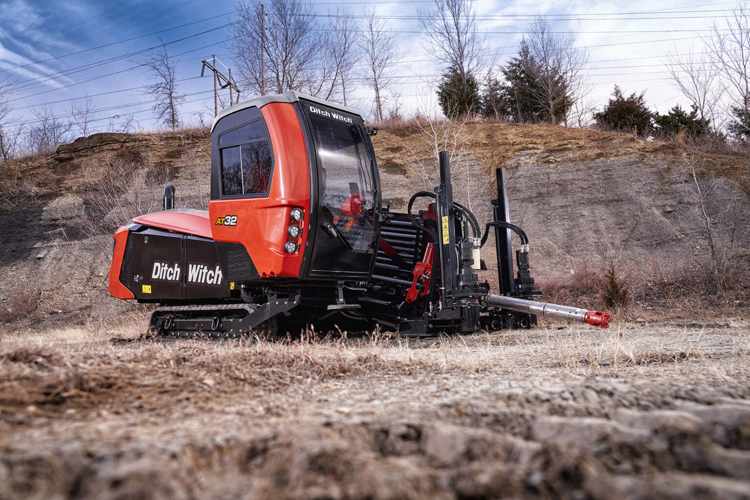 New Ditch Witch® AT32 all terrain directional drill boosts productivity ...